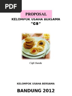 Contoh Proposal Kelompok Umkm | PDF