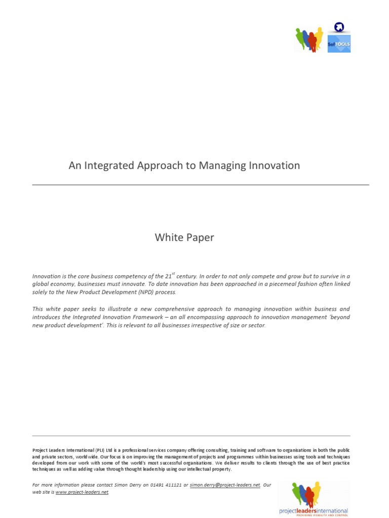 Integrated Innovation Management Guide | PDF