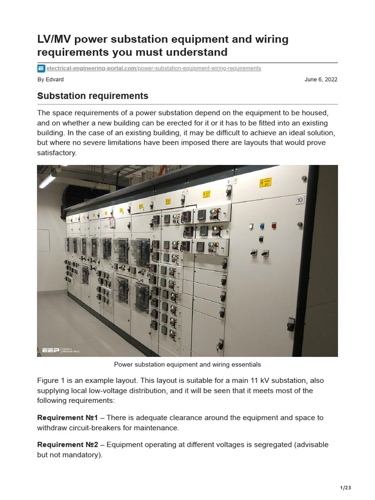 Electrical-Engineering-portal.com-LVMV Power Substation Equipment and ...