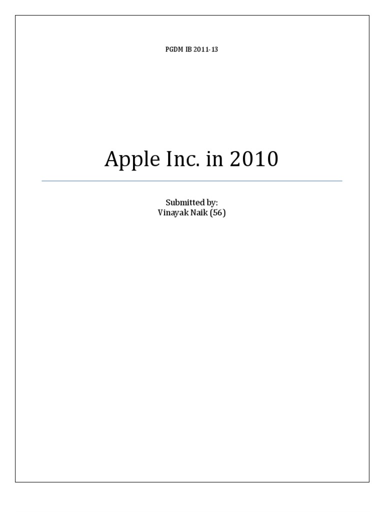 Apple Case | PDF | Apple Inc. | Macintosh
