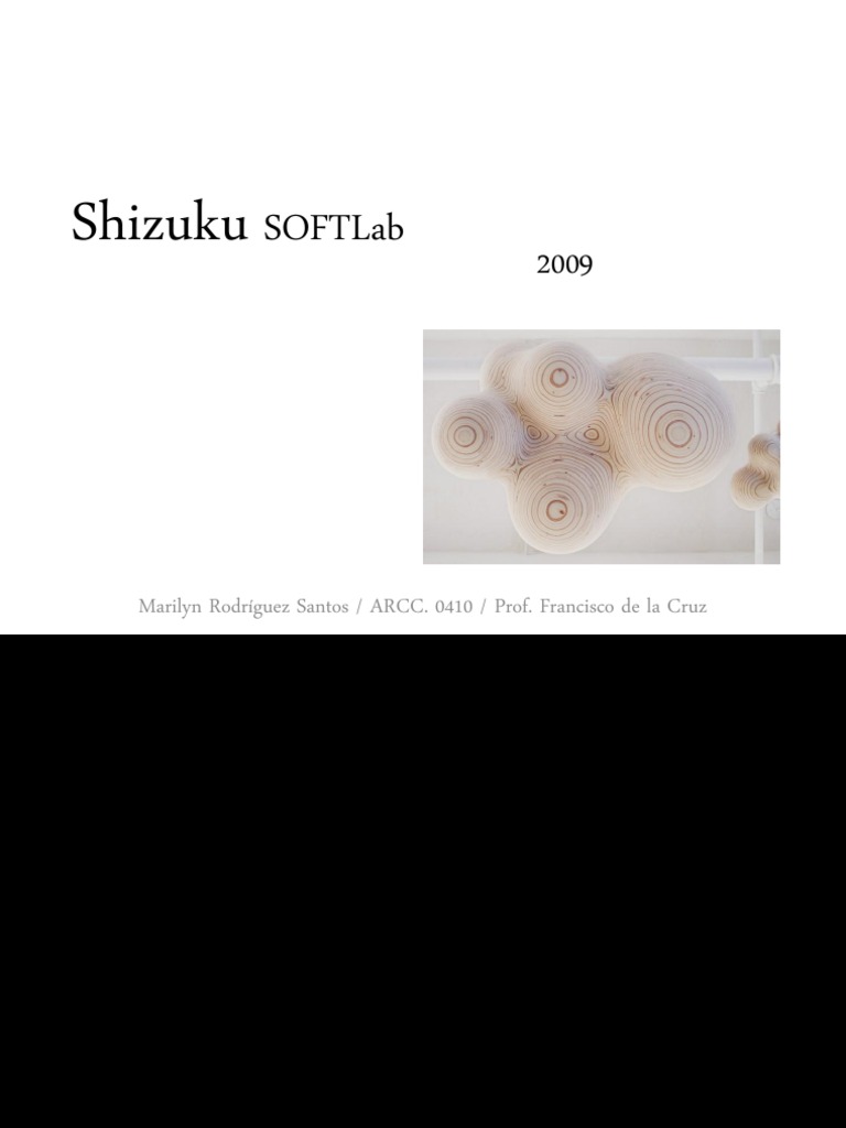 Shizuku SoftLAB 2009 | PDF