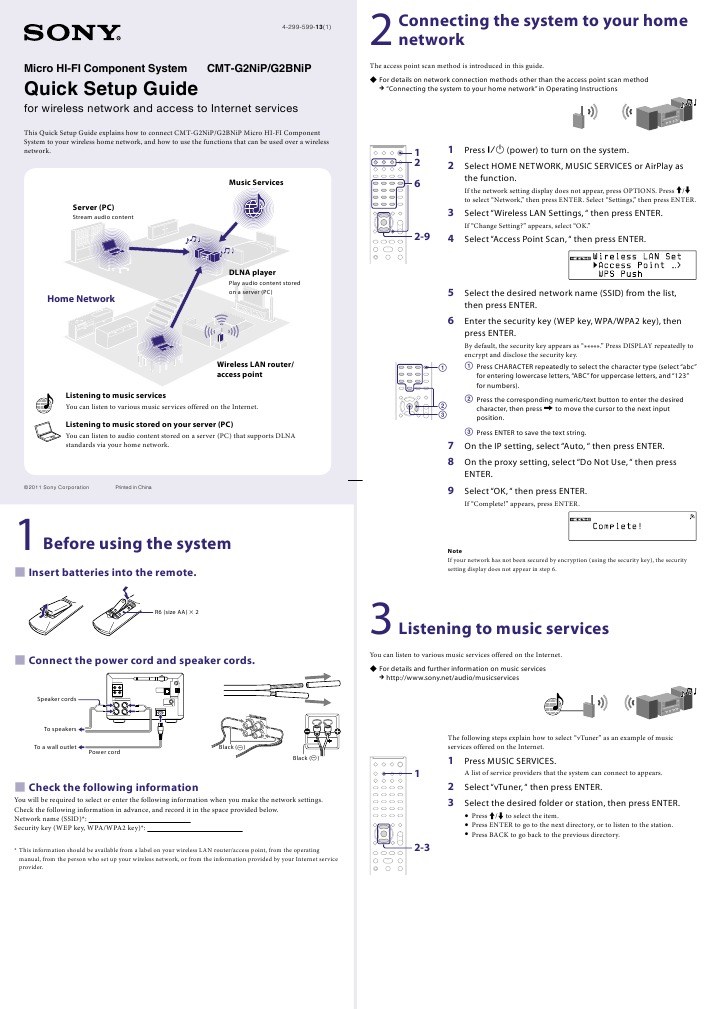 Sony CMT Quick Starting Guide | PDF | Windows Xp | Operating System ...