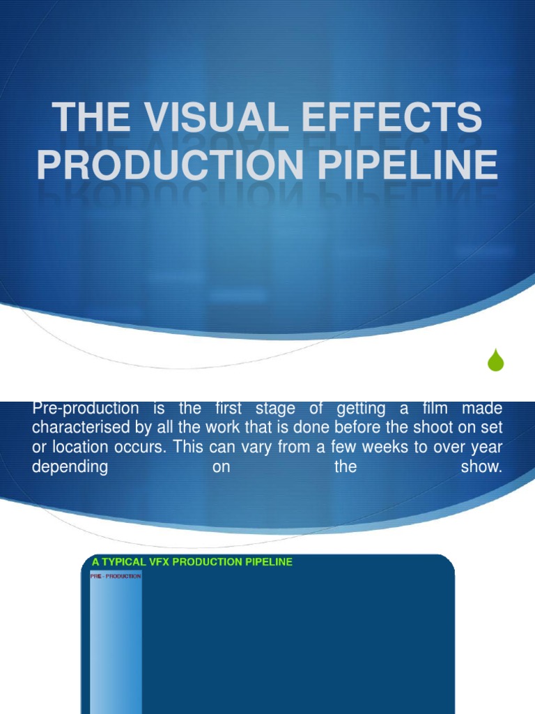 The Visual Effects Production PipeLine | Computer Graphics | Stereoscopy