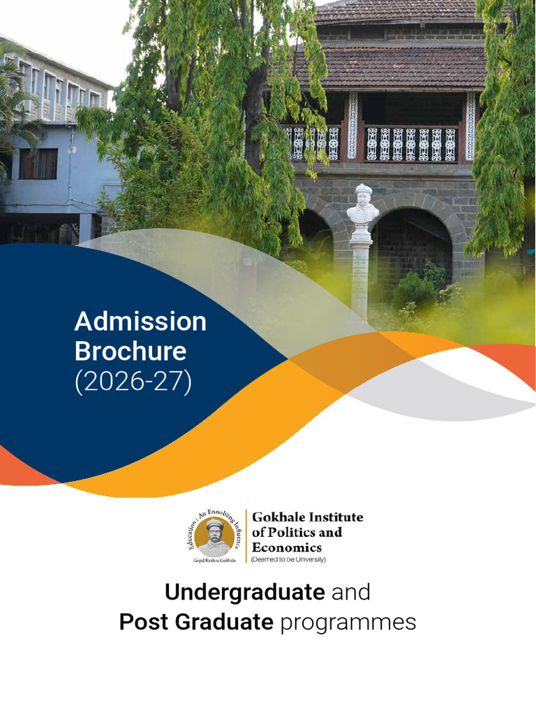 Admission Booklet 2026-27-16 April 26 | PDF | Economics | Econometrics