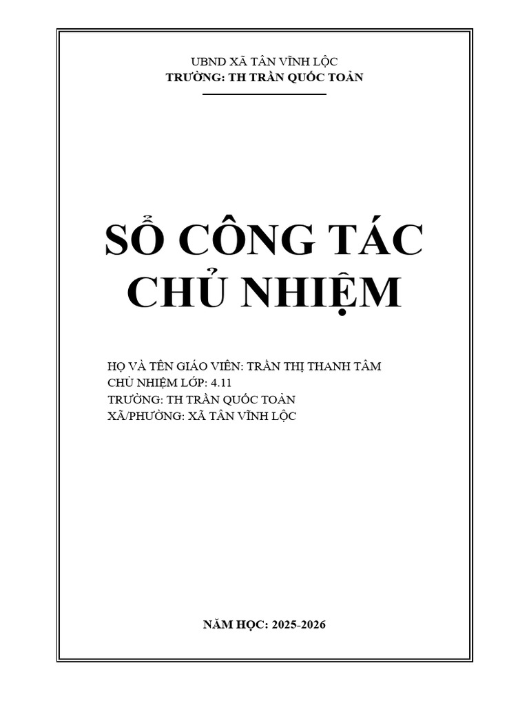 So Chu Nhiem 411 2025-2026 | PDF