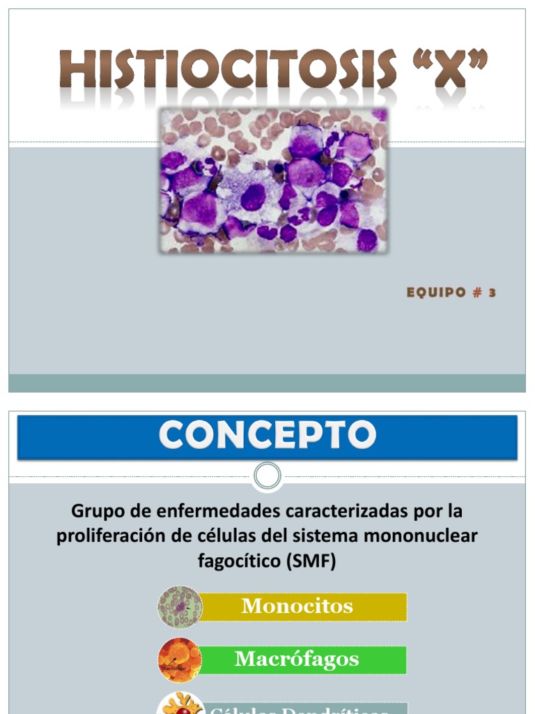 3 Histiocitosis | PDF | Anatomía | Medicina