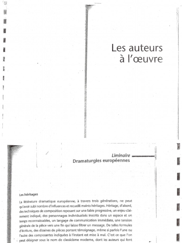 Les Auteurs À L'œuvre | PDF | Traductions | Linguistique