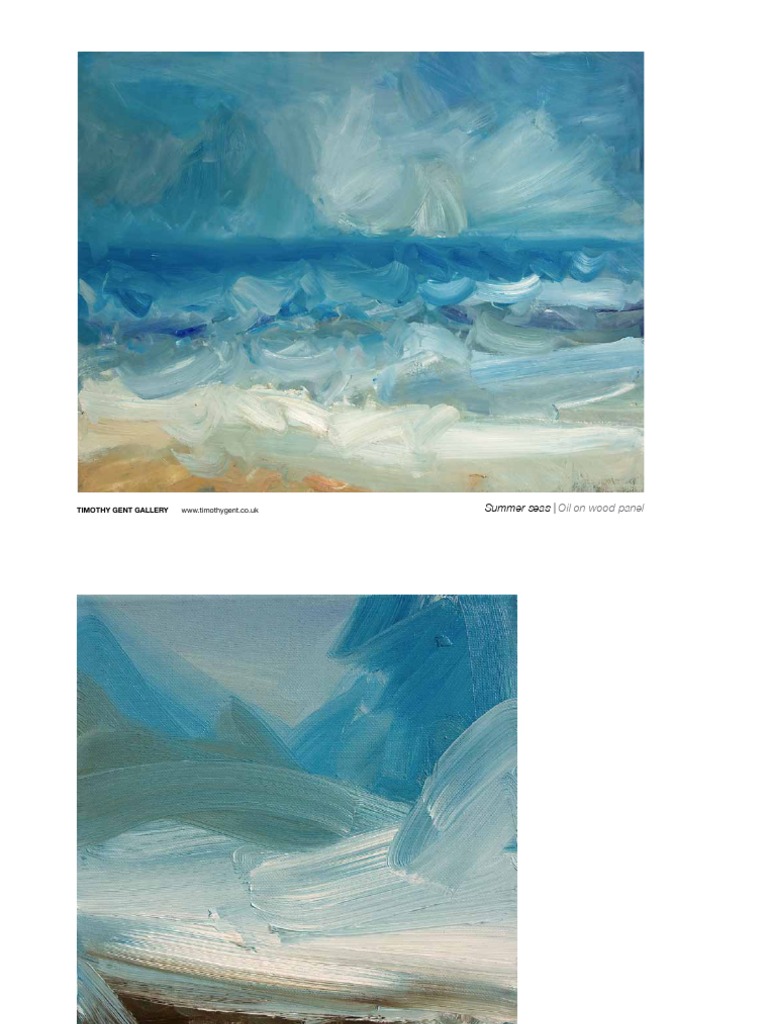 Seascape Paintings by Timothy Gent | PDF