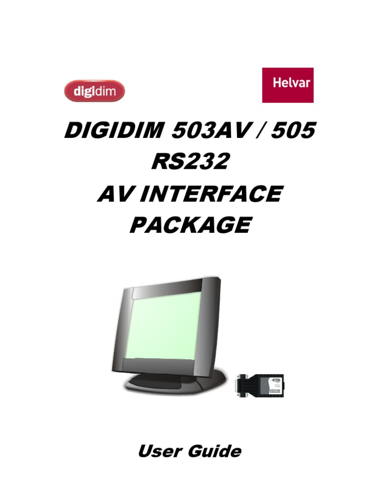 RS232 To DALI User Guide V8 | PDF | Interface (Computing) | Electrical ...