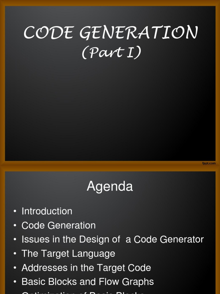 Code Generator | PDF | Instruction Set | Compiler