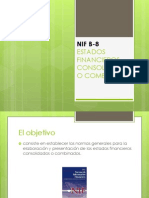 Nif B-8 | PDF | Estado financiero | normas internacionales de INFORMACION FINANCIERA