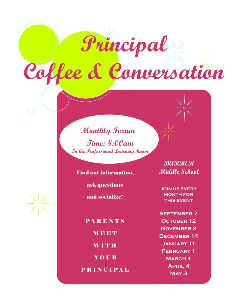 Coffee and Conversation Flyer | PDF