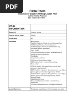 My Favorite Pizza Writing Guide | PDF