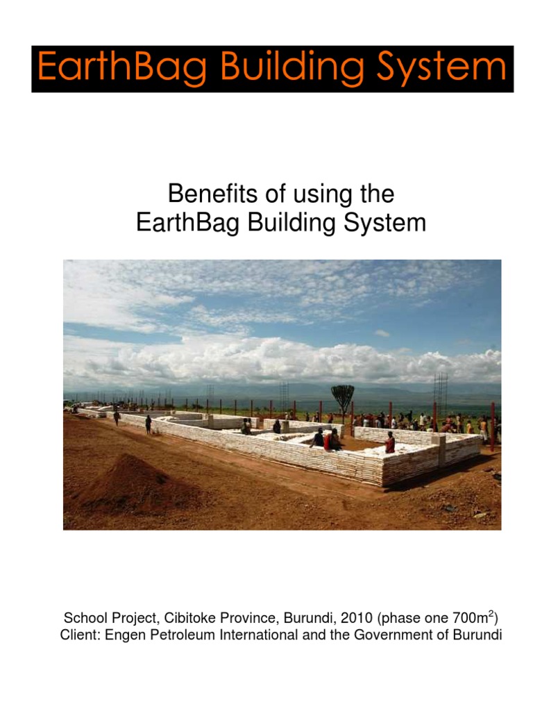 EarthBag Building Cost Benefits | PDF | Recycling | Waste