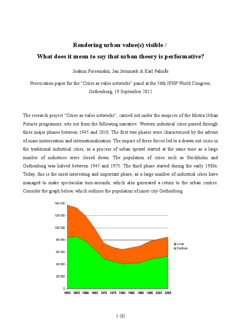 Provocation Paper IFHP 2012 | PDF | Value (Economics) | Social Science