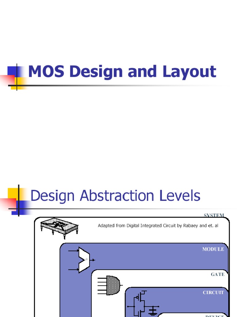 CHP 2 - Mos Design and Layout | PDF | Capacitor | Field Effect Transistor