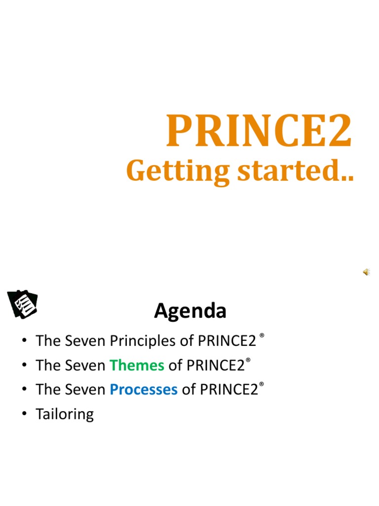 PRINCE2 Overview
