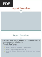 Flow Chart Import Process | PDF