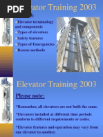 Lift Rescue Sop | PDF | Elevator | Manufactured Goods