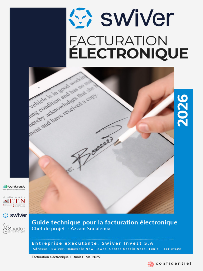 Guide Technique Pour La Facturation Electronique Avec Swiver Et Le TTN ...