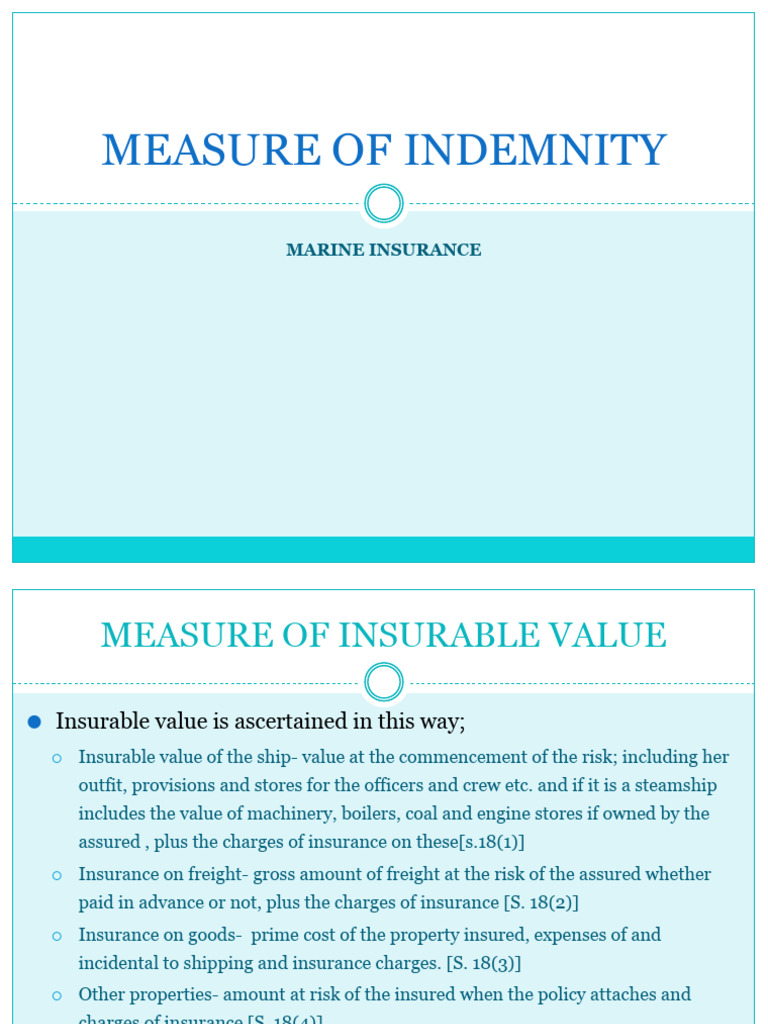 5 Measure of Subrogation and Contribution | PDF | Insurance | Indemnity