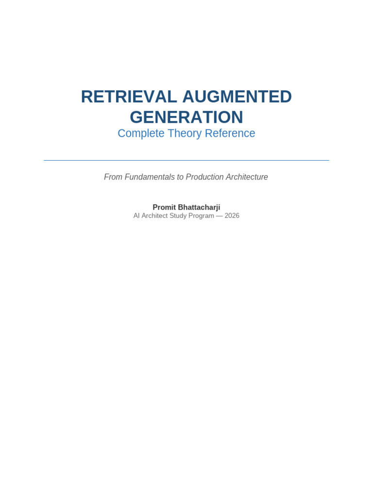 RAG Theory Complete | PDF | Information Retrieval | Euclidean Vector
