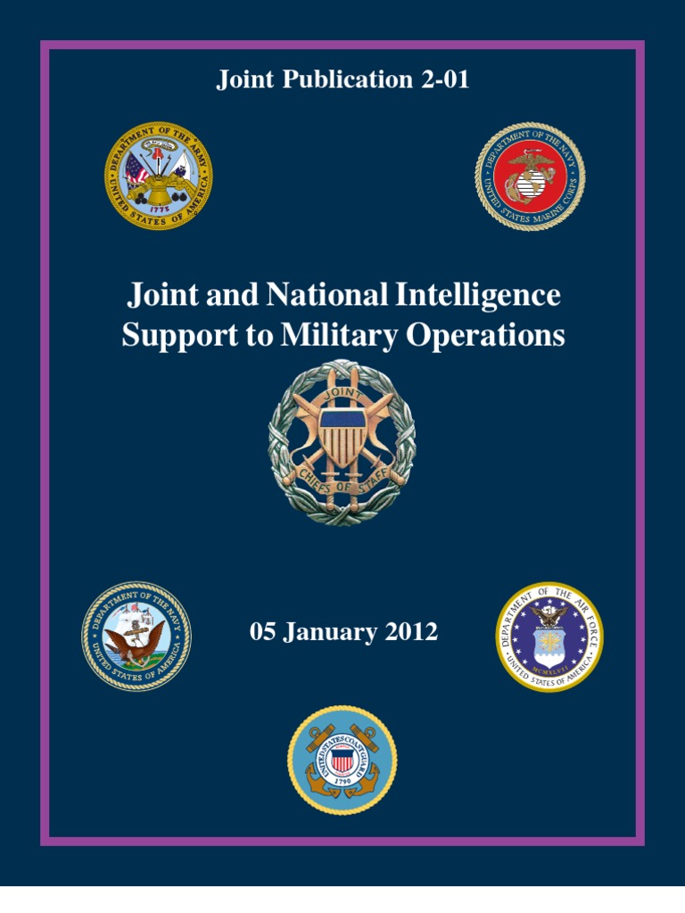 Joint and National Intelligence Support To Military Operations | PDF