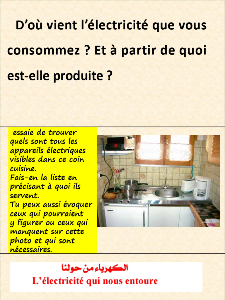 l Electricite Qui Nous Entoure Cours Ppt 3 | PDF