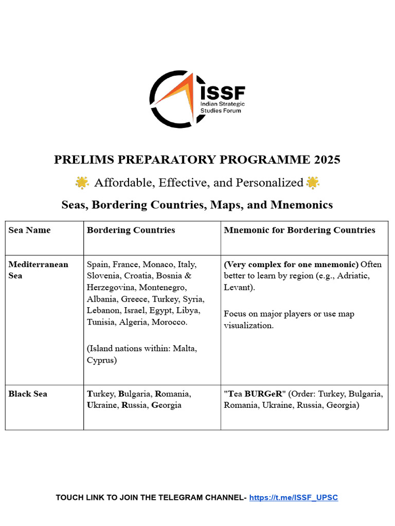 Mapping Compilation Prelims 2025 | PDF | Nile | Amazon River