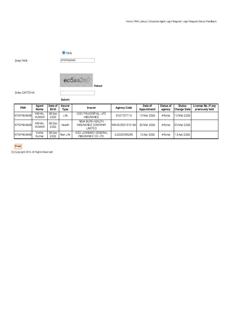 IRDAOnline - Agency Licensing Portal | PDF