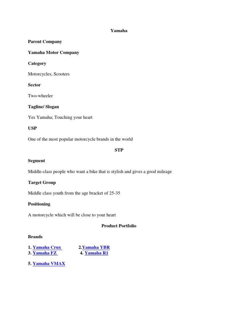 Swot Analysis | PDF | Motorcycle | Car