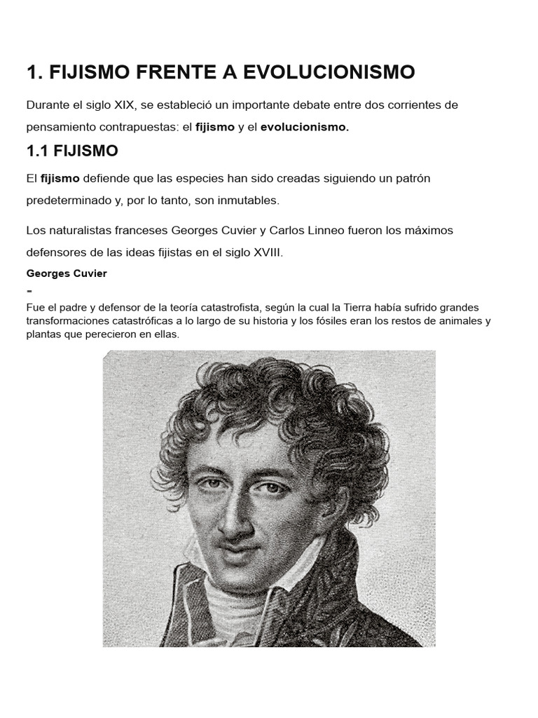 Tema 5. La Evolución de Los Seres Vivos | PDF | Evolución | Seleccion ...