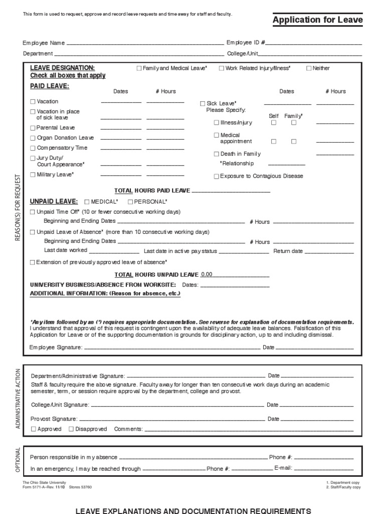 App Leave | PDF | Sick Leave | Leave Of Absence