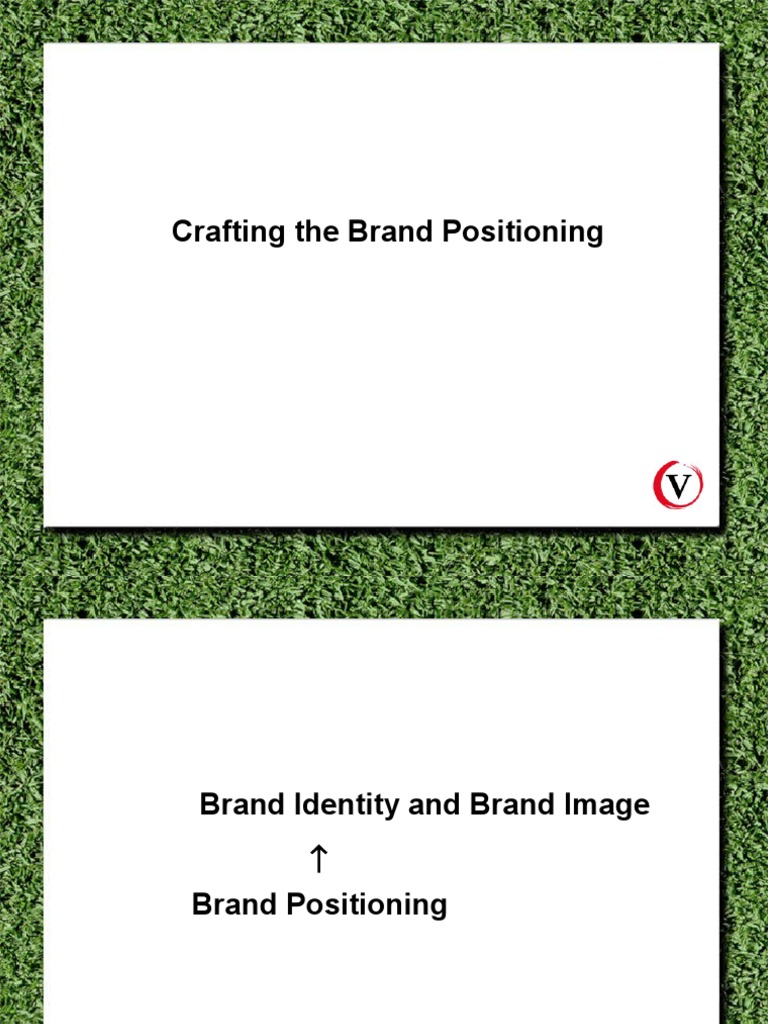 Crafting The Brand Positioning | PDF | Brand | Economies