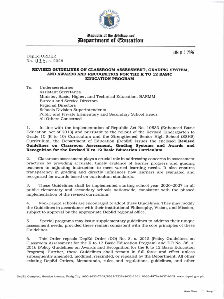 DO s2026 015r | PDF