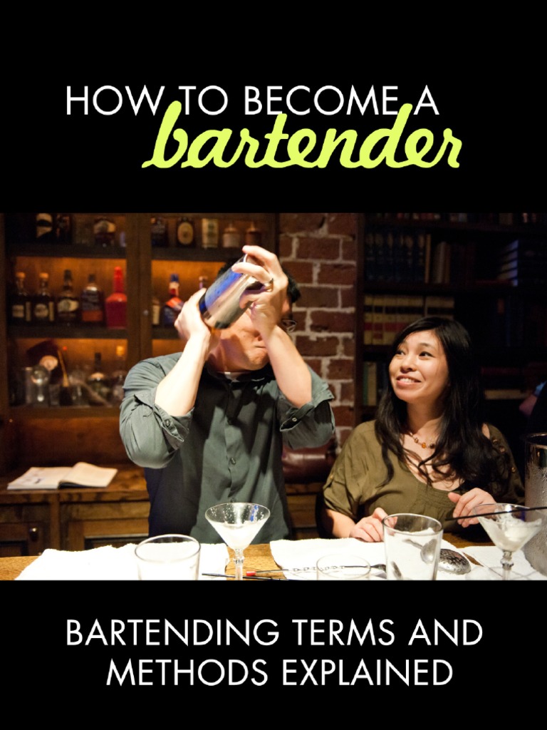 Bartending Terms and Methods Explained | PDF | Spoon | Drink