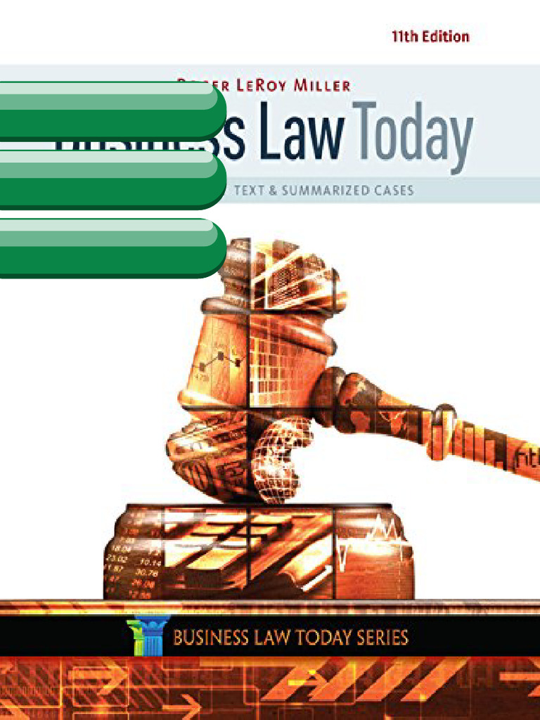 Ebook Business Law Today, Standard: Text Summarized Cases 11th Edition ...