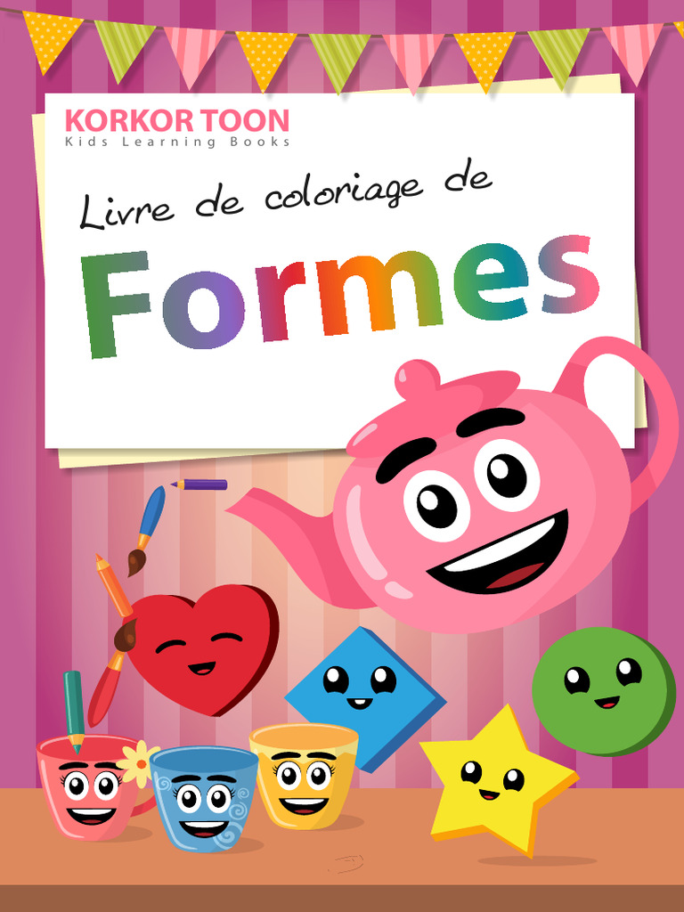Livre de Coloriage de Formes | PDF