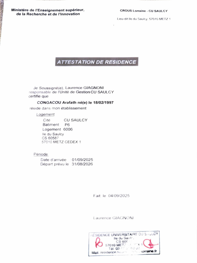 Attestation de Résidence Adobe Scan 14 Févr. 2026 (1) | PDF