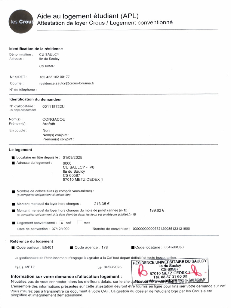 Attestation de Loyer Adobe Scan 14 Févr. 2026 | PDF