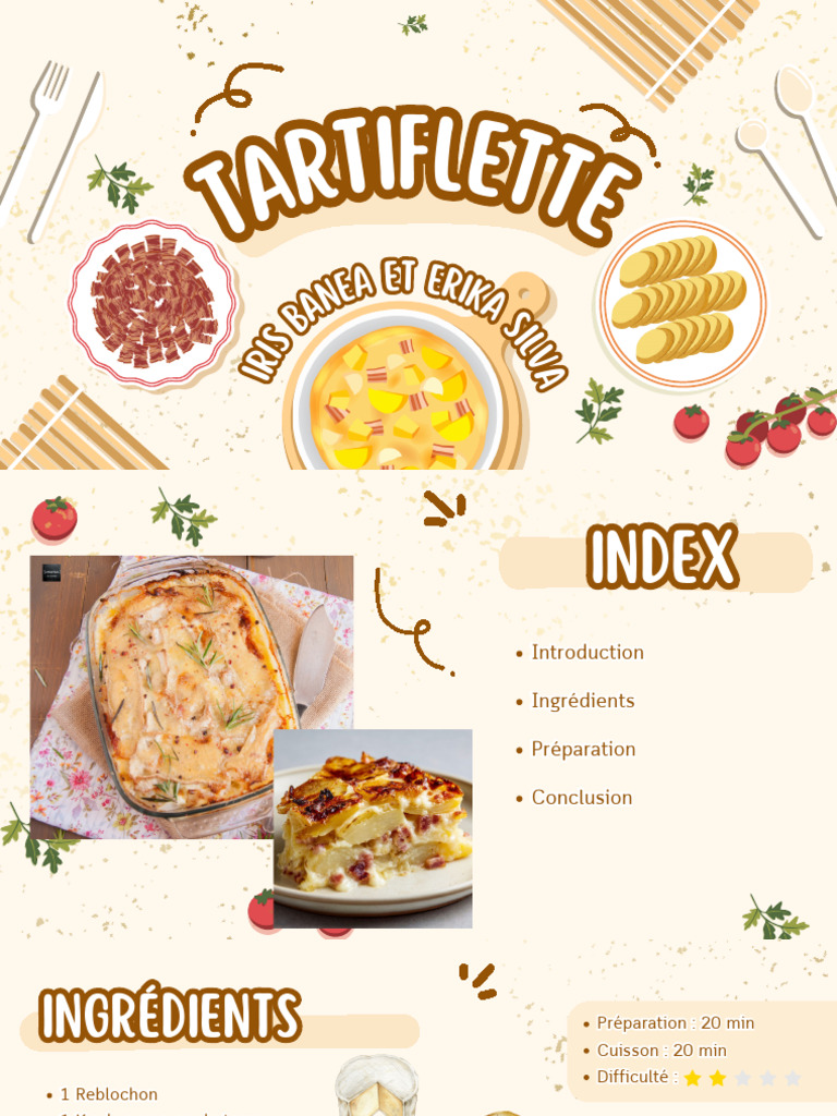 Tartiflette - Erika Et Iris (3) | PDF | Cuisine asiatique | Cuisine ...