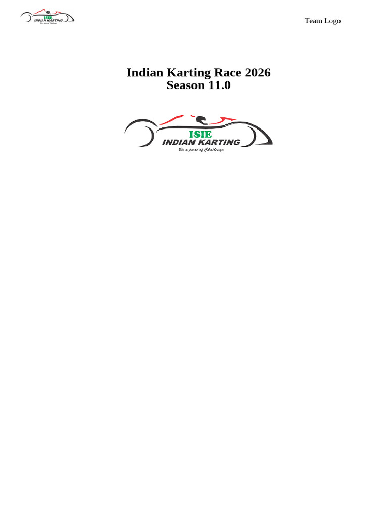 IKR 2026 - Design Report Template | PDF | Force | Vehicles