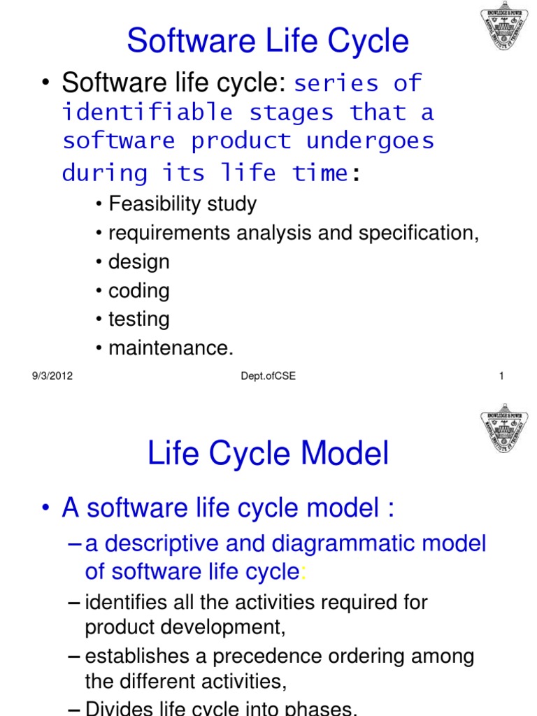 Software Life Cycle | PDF | Software Prototyping | Feasibility Study