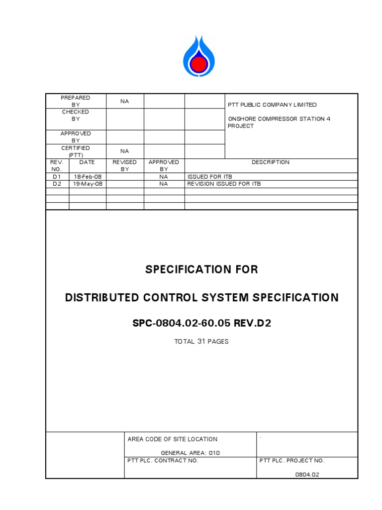 SPC-0804.02-60.05 Rev D2 DCS Specification | PDF | Electrical Connector ...