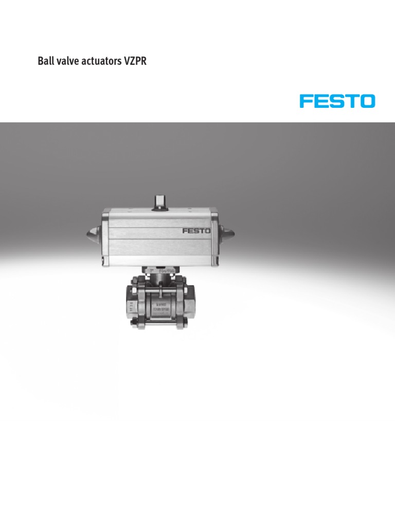 VZPR en | PDF | Valve | Actuator