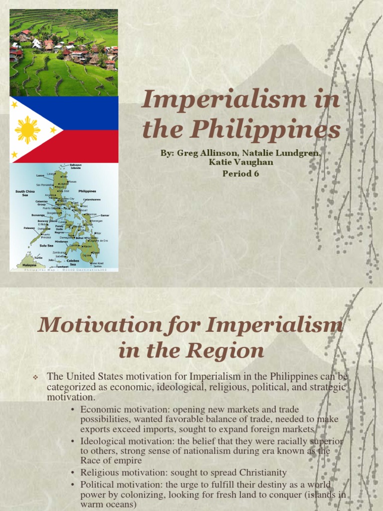 Imperialism in The Philippines Project | PDF | Imperialism | Philippines
