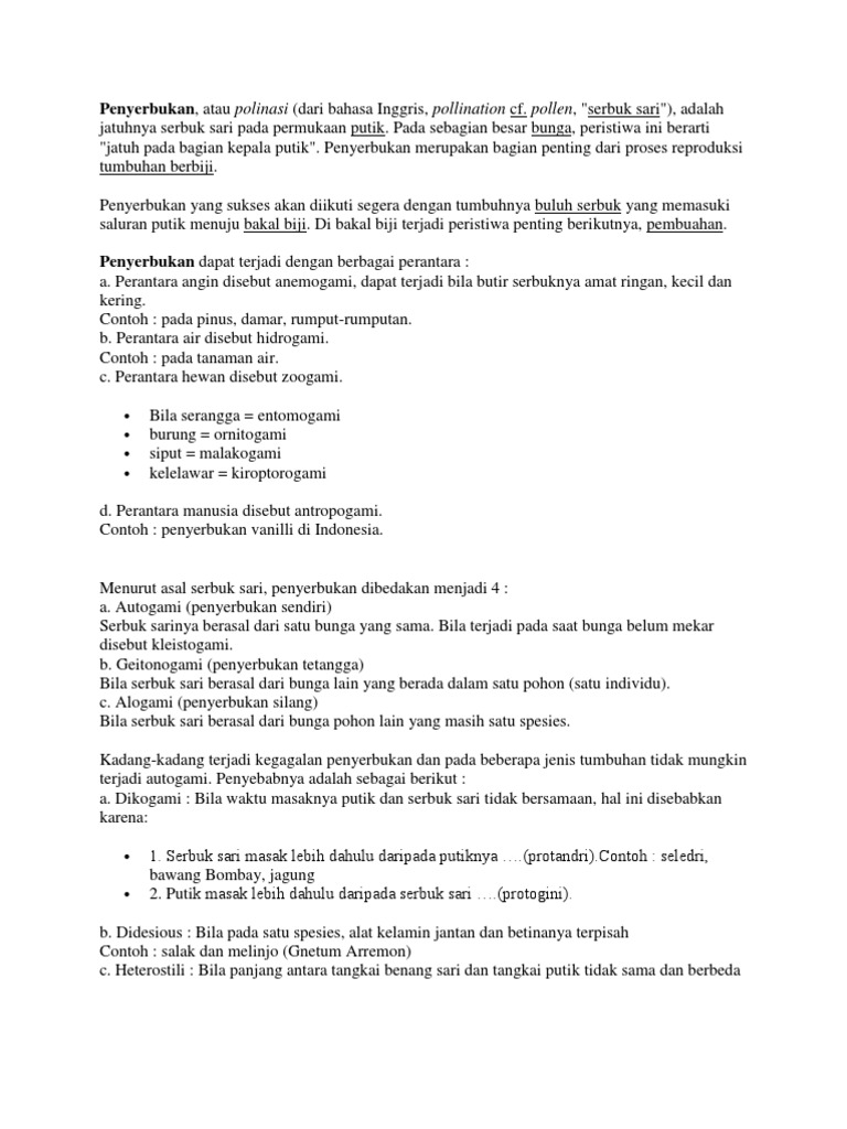 Inilah Contoh Bunga Entomogami yang Lagi Ngetrend - Informasi Seputar ...