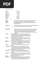 Metal Conversion Chart | PDF | Steel | Iron