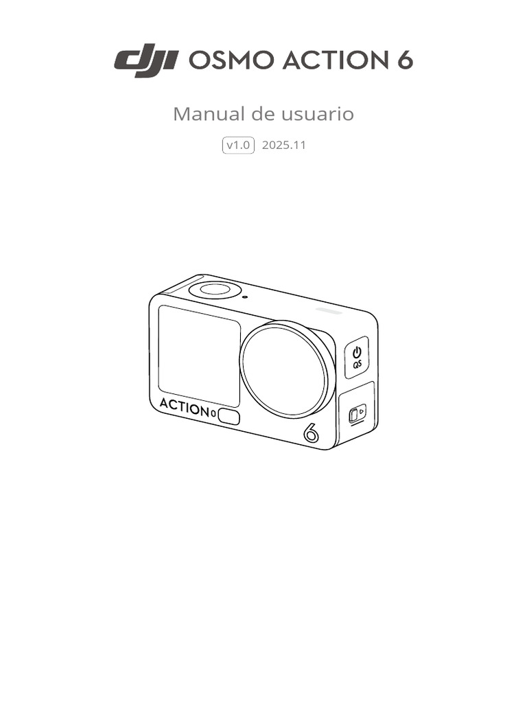 DJI Osmo Action 6 User Manual v1.0 Es | PDF | Aplicación movil ...
