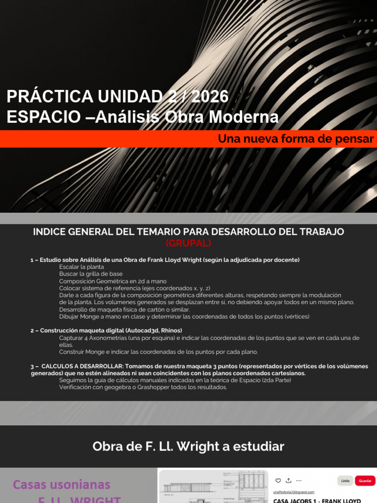 PRACTICA UNIDAD 2-ESPACIO2026-00 | PDF | Sistema coordinado | Sistema ...